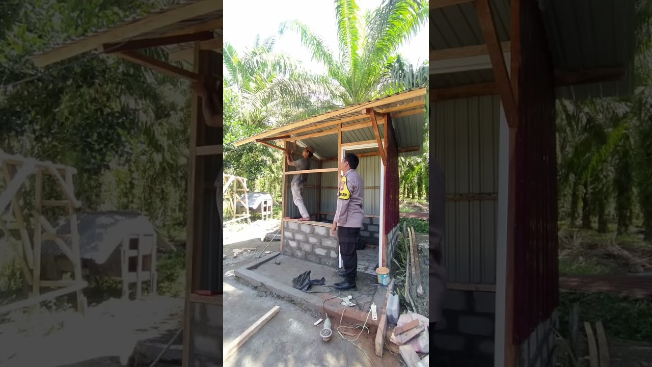 polisi Rw membuat mck gratis untuk warga#shorts