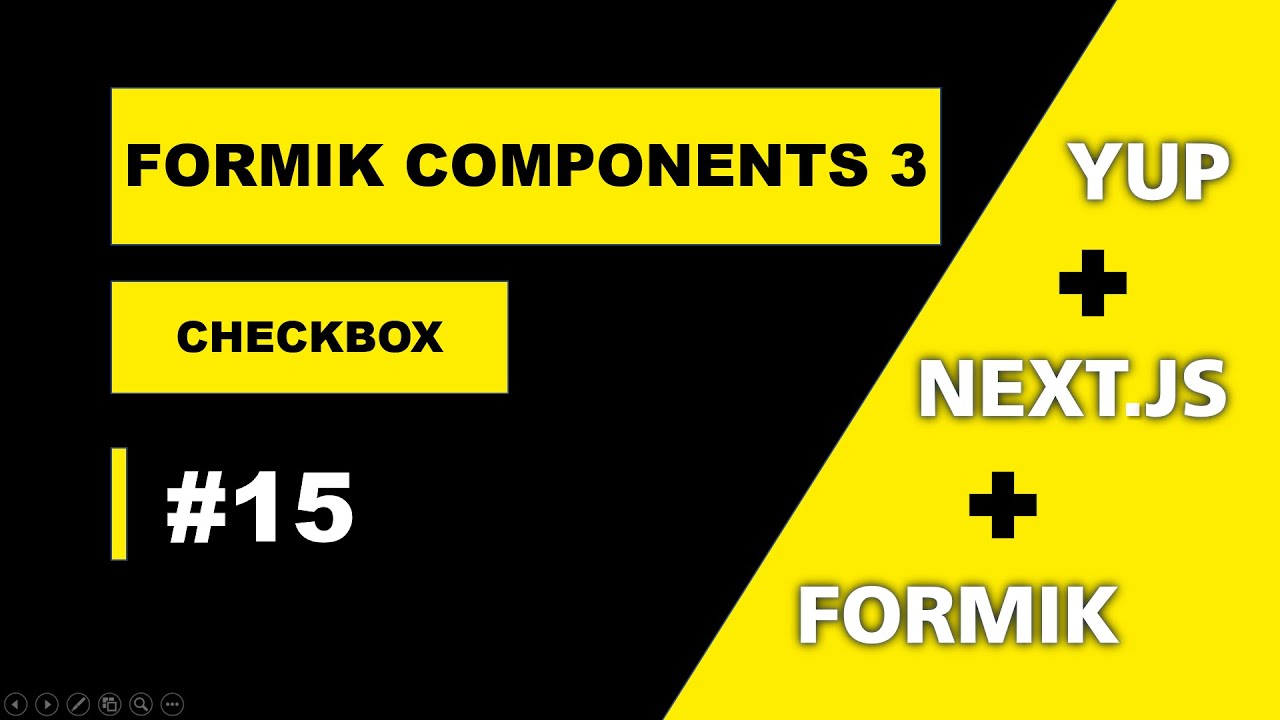 FORMIK CHECKBOX REUSABLE COMPONENT #15 #nextjs13 #nextjstutorial #datahacks