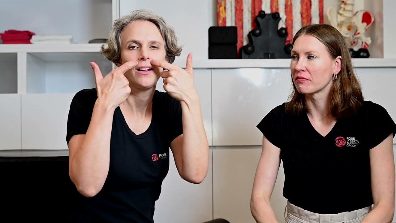 Tongue tie physical therapy for infants and adults