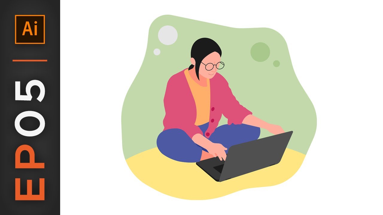 Flat Illustration Based on Photo (Step by Step) | Adobe Illustrator Tutorial