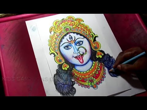 How to Draw Goddess Adi Parashakti Drawing | Ronald Matheney’s Blog