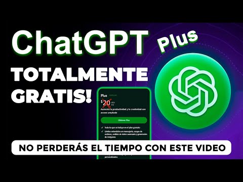 ✅ ChatGPT Plus totalmente GRATIS! 😱 (Sin pagar los $20 o $200)