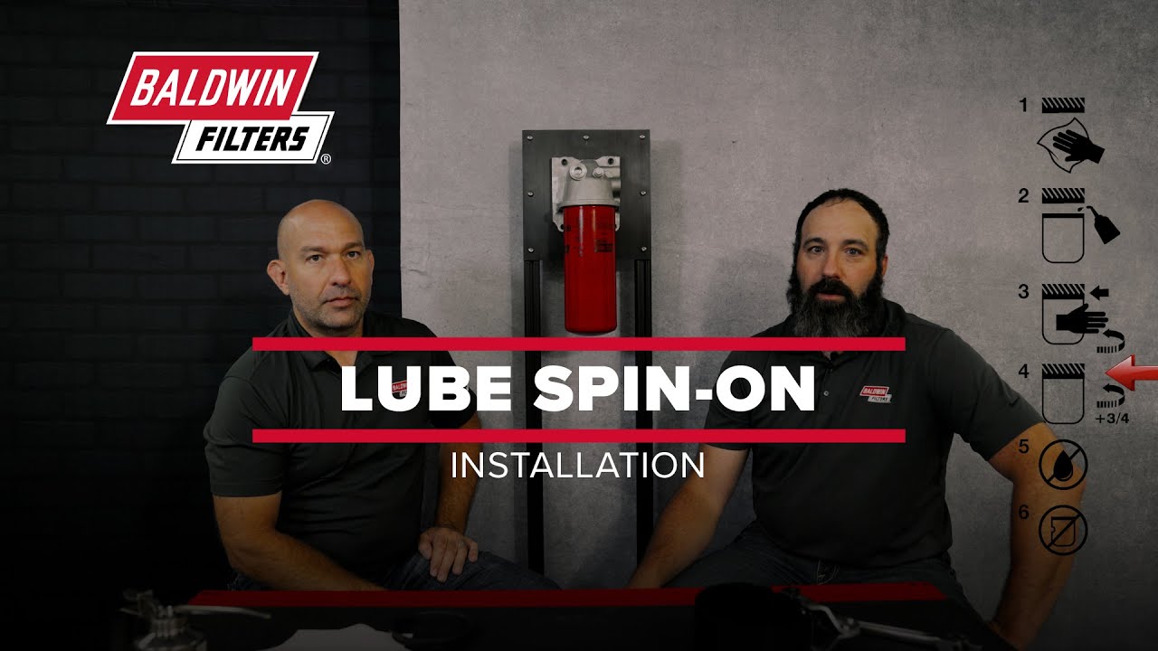 Baldwin Lube Spin-on Install
