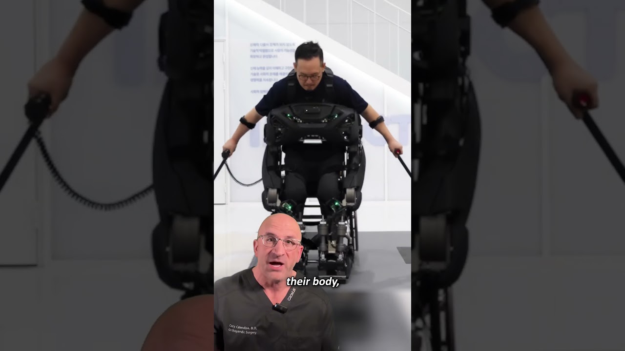 Robotic Walking Suit Revolutionizing Mobility 🦿 #shorts