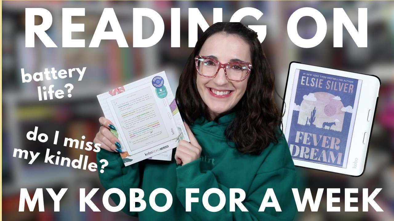 reading on my kobo libra color for a week