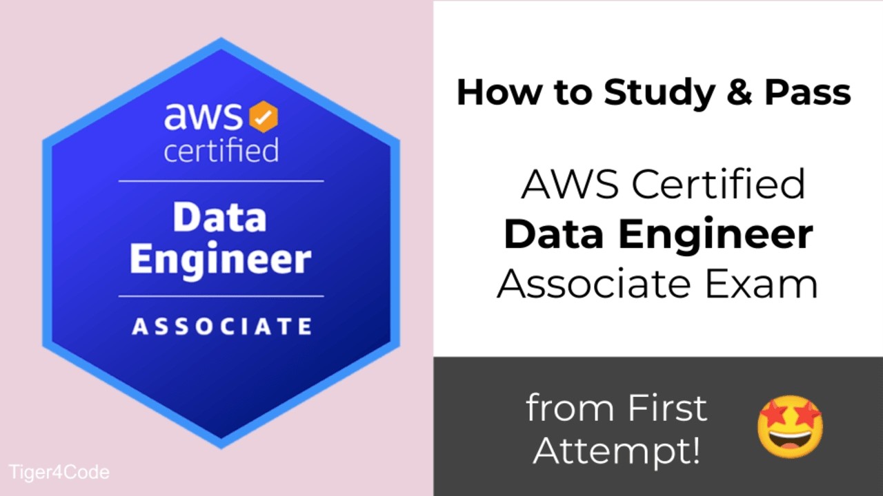 How to Study & Pass AWS Certified Data Engineer Associate Exam from First Attempt!