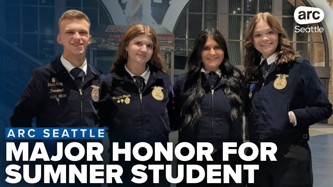 Sumner student recognized for non-gmo project at National FFA Convention