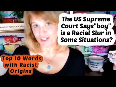 Top Ten Words & Phrases We Use That Have Racist Origins That You Should Know