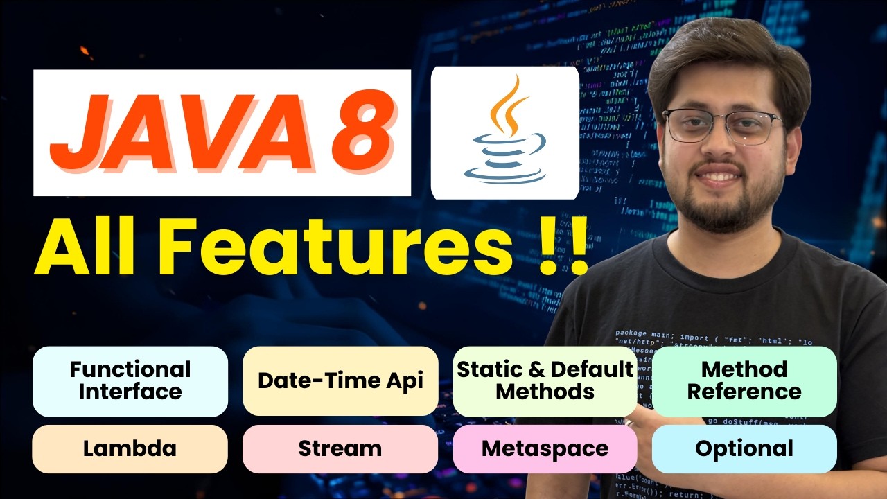 Java 8 Features for Interviews | Default Methods, Lambda Expressions, Streams API & More