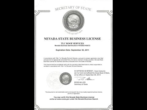Secretary of state nevada business license search - dpokology