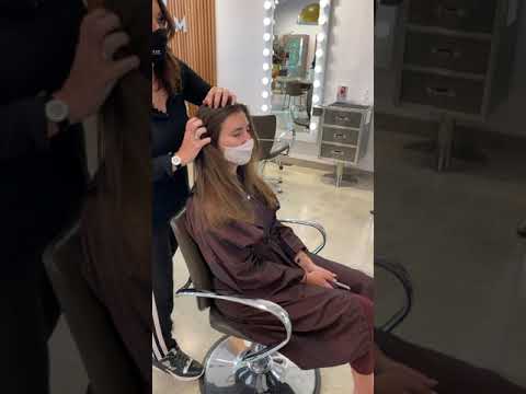 10 Minutes Blow Dry no hair Clips Gleam Hair Studio Best Hair Salon