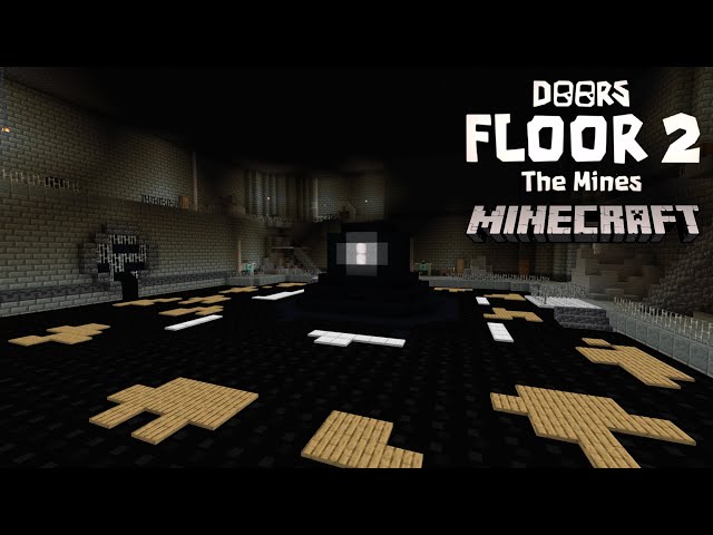 Map Doors Floor 2 The Mines {Minecraft Bedrock} [BETA] Minecraft Map
