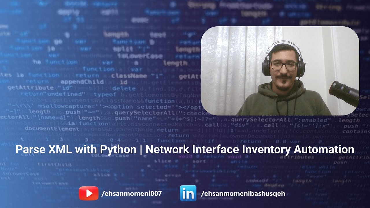 Parse XML with Python | Network Interface Inventory Automation
