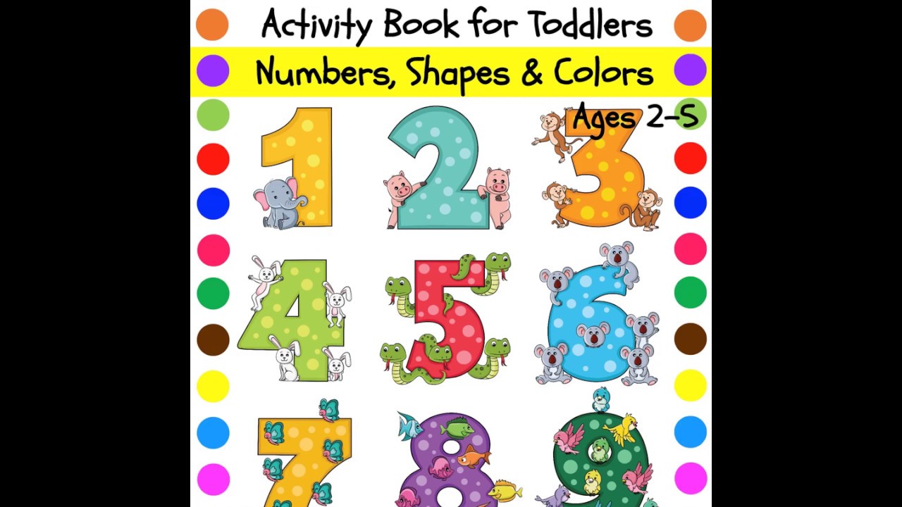 Do A Dot Markers Activity Book for Toddlers: Numbers, Shapes & Colors