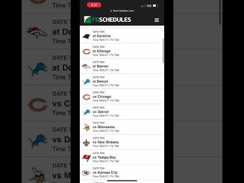 Packers schedule #nfl #packers #football
