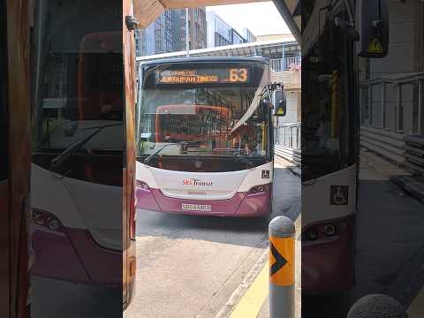 SBS Transit on Service 63 Scania K230UB Euro 4 Reburished SBS8346B @HarryPT