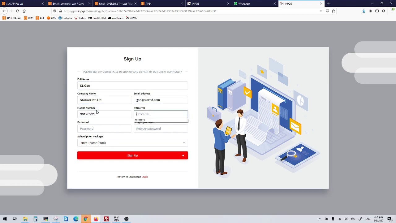 iNPQS Overall Functionality