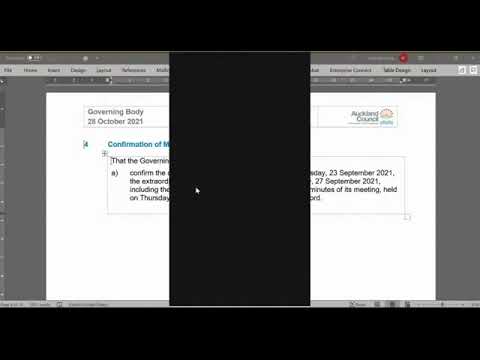 28.10.21 - Vergadering van het Bestuursorgaan - Punten 2, 3, 4
