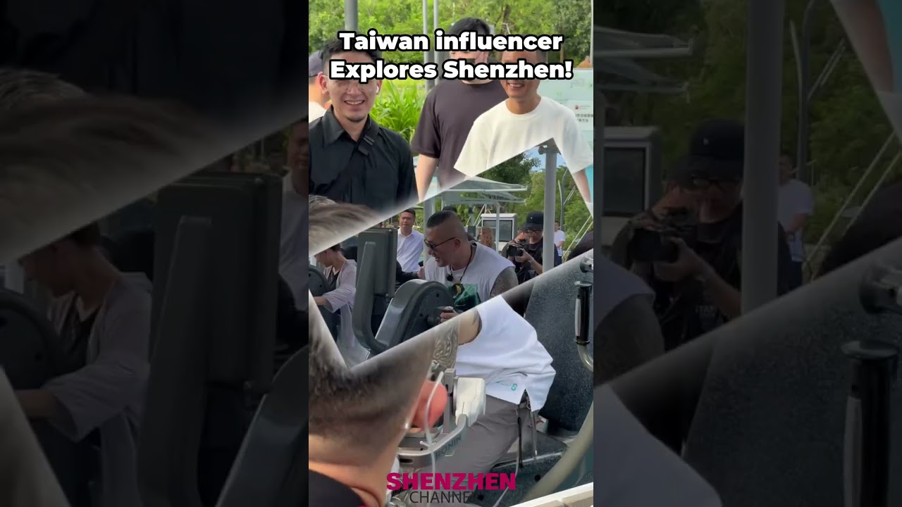 Taiwan influencer Chen Chih-han (陳之漢) explore Shenzhen!