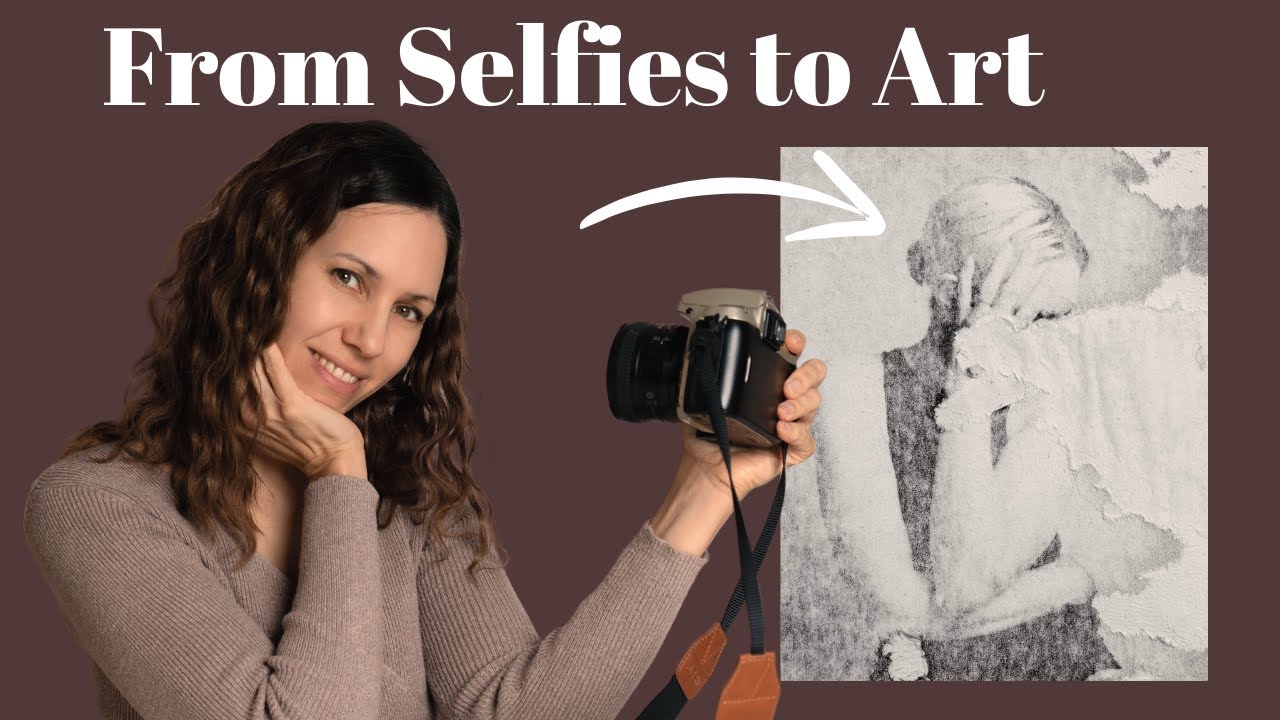 How I Turn Emotions Into Art | Mixed Media Self-Portrait Photography