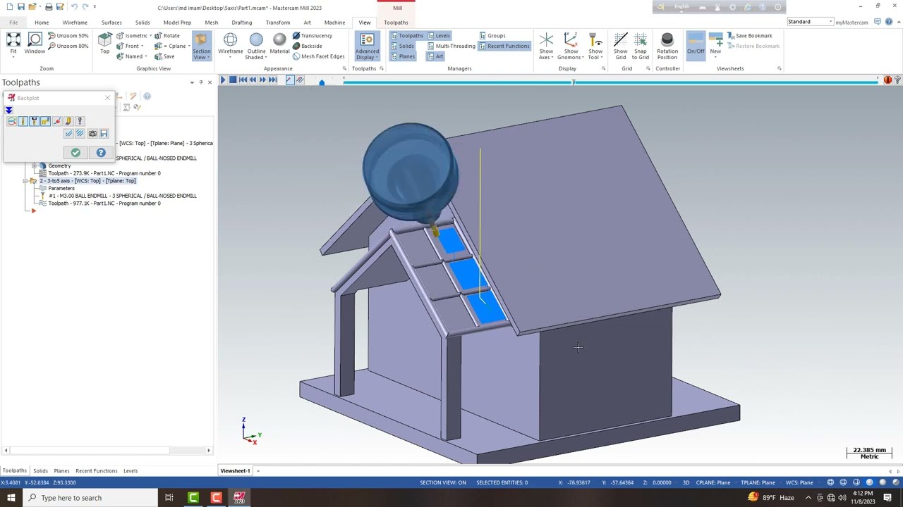 Mastercam 3 Axis to 5 Axis Programming