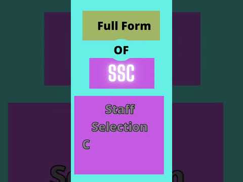 Full Form Of PSC,PS,PCS,SSC