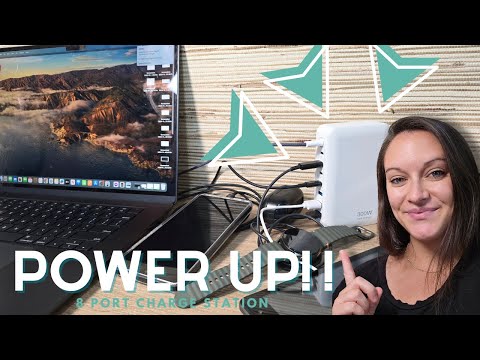 ⚡ CHARGE EVERYTHING! 300W 8-Port GaN Charging Hub [Review+Demo]