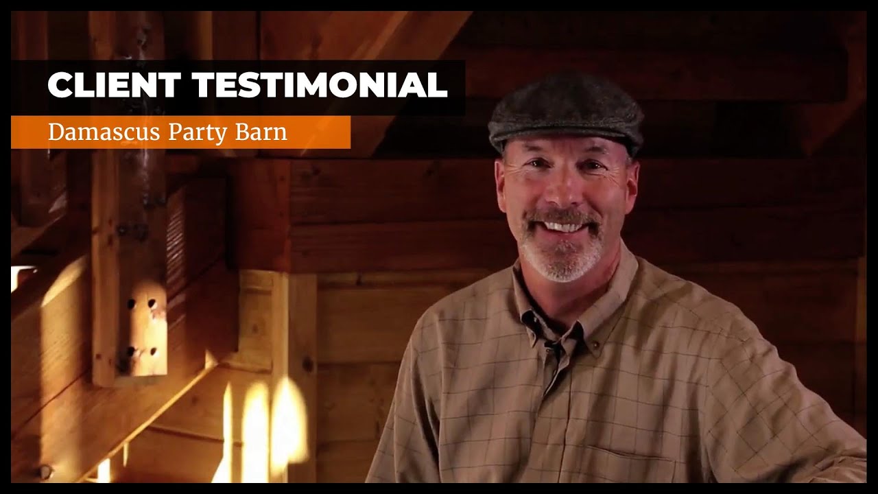 DC Structures Client Testimonial | Backyard Party Barn Kit