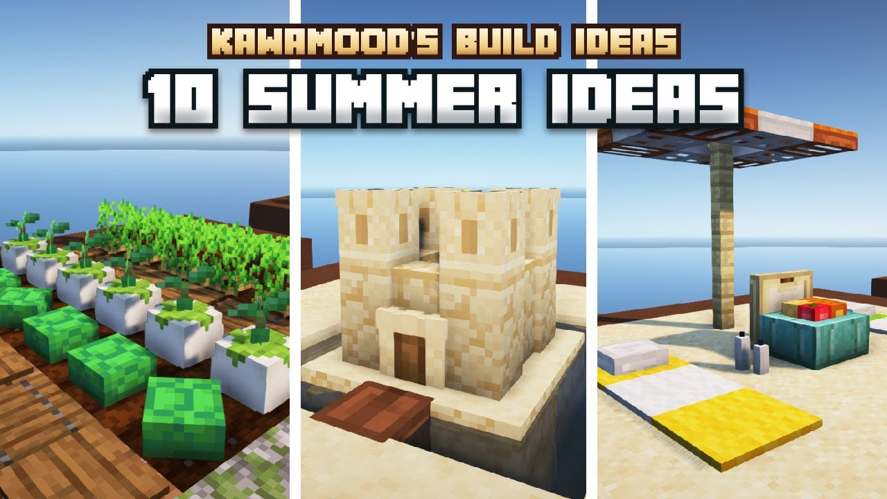 10+ Minecraft Summer Build Ideas - マイクラビルダーズ