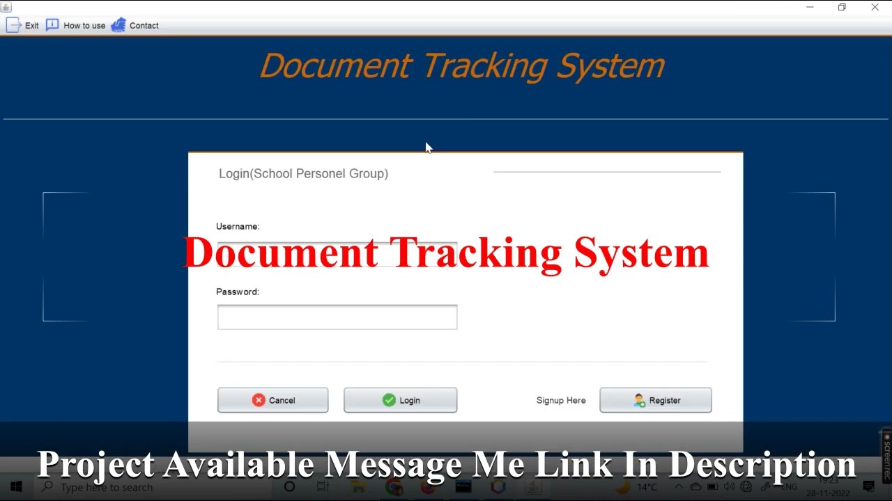 Document Tracking System In Java 2026
