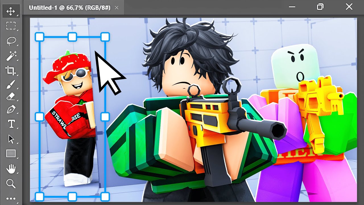 I Secretly Hid In FAMOUS Roblox Thumbnails..