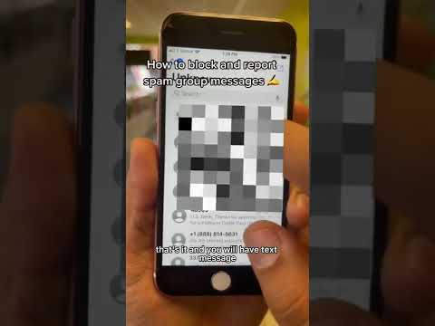 How to block and report spam messages for free π₯° #shorts #apple #iphone #ios #android #samsung #fyp