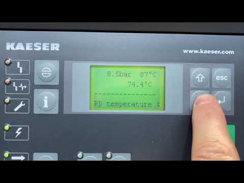 Used Kaeser CSDX162SFC ref.010109 oil-injected air compressor from www.dupcompressor.com