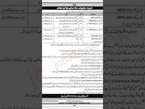 WAPDA Jobs 2025 | Govt Job Ka Mauka Mat Gawana! Latest Jobs In Pakistan 2025 Today