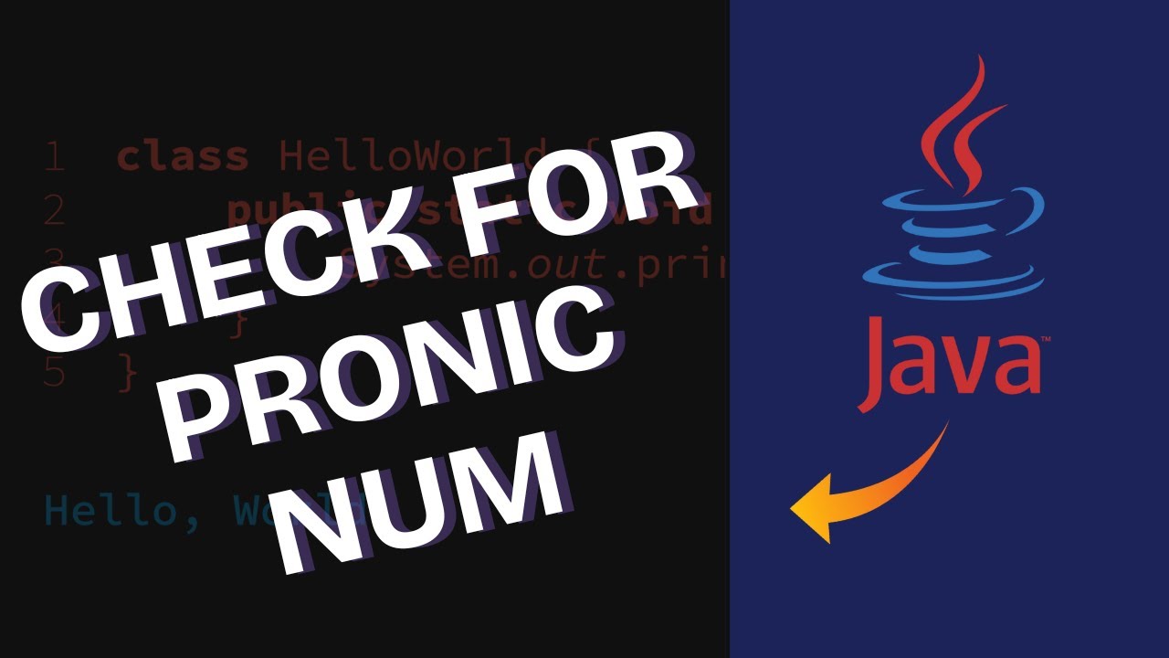 How to Check for Pronic Numbers in Java 2025?