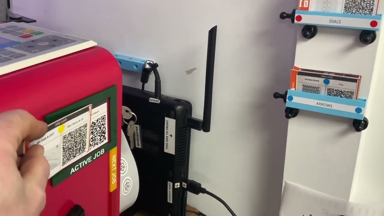 New Printer, Kanban Holders, Improved QR Codes - 2 Second Lean Improvements - 28th Feb 23