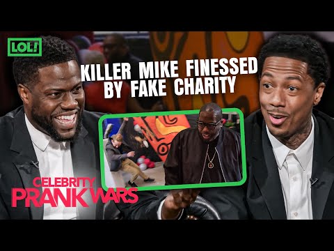 Fake Charity Finesses Killer Mike | Celebrity Prank Wars | LOL! Network