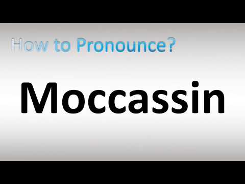 How to Pronounce Moccassin