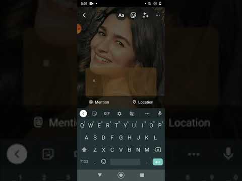 How to add transparent background in instagram Stories|transparent background in instagram Stories
