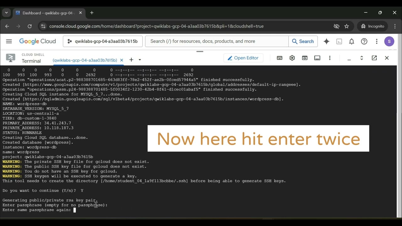 Implementing Cloud SQL #qwiklabs #skillboost #arcade #gcp #googlecloud 2025 Lab solution ☁️🚀