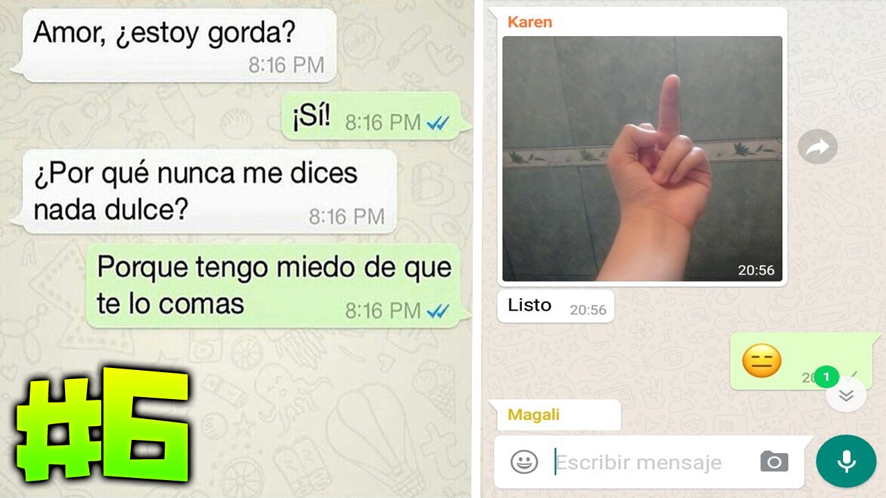 10 Conversaciones de Whatsapp Graciosas #6