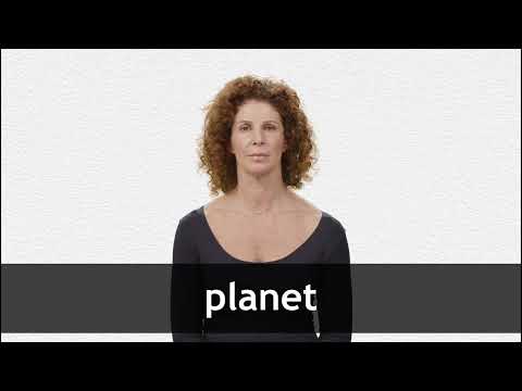 How to pronounce PLANET in American English