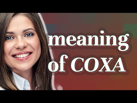 Coxa | meaning of Coxa