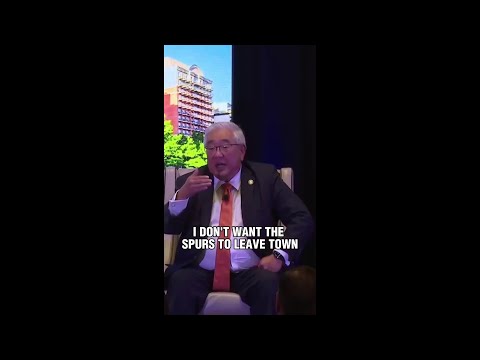 🏙 Bexar County Judge Peter Sakai talked about the funding for the proposed Spurs stadium & more