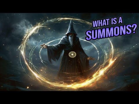 What is a summons in a lawsuit?