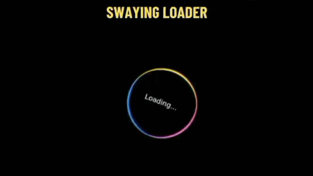 4 Free HTML and CSS loader projects