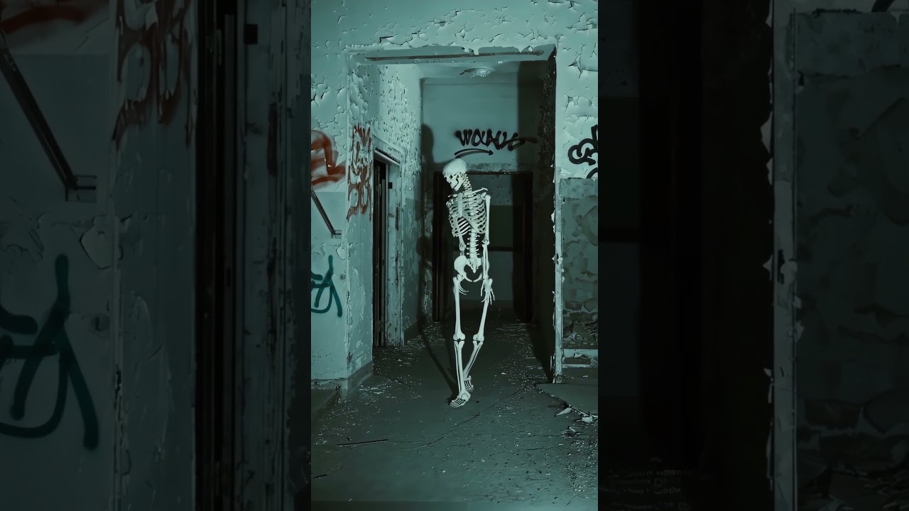 Shadow of the Undead! 💀👁️ Eerie Glowing Eyes in the Darkness! 🔥🌑 #ai #scary #horror #ghost #creepy