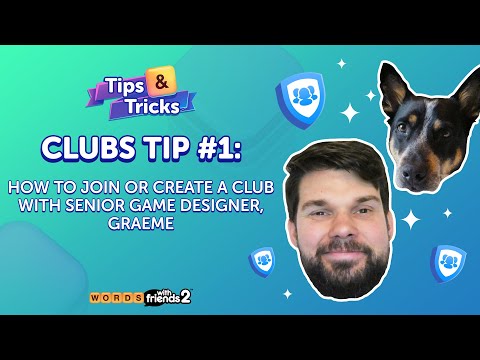 Learn How to Start Your Own Club in Words With Friends 2!