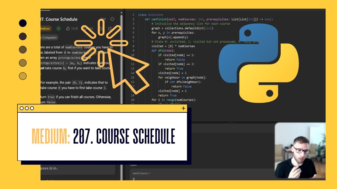 Master Cycle Detection in Graphs with Python: Solve LeetCode's Course Schedule Problem!