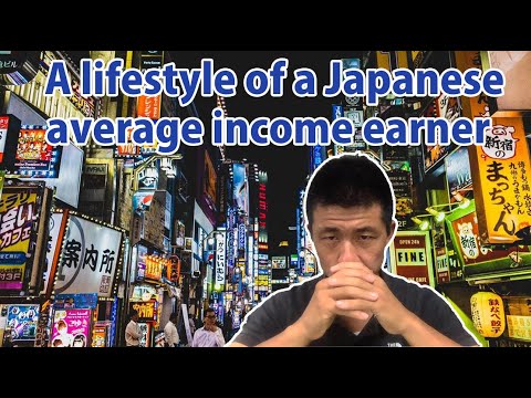 A lifestyle of a Japanese average income earner